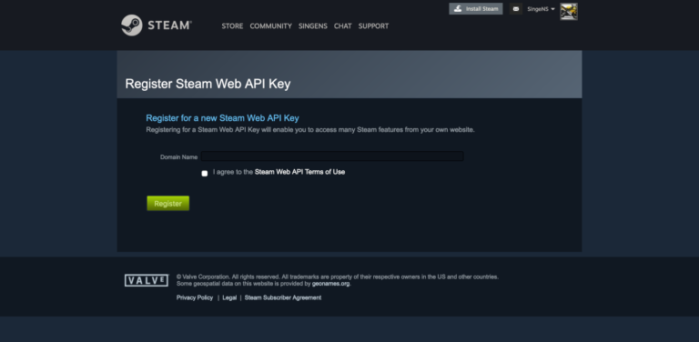 How to Get Steam API Key? - Got API - All about APIs